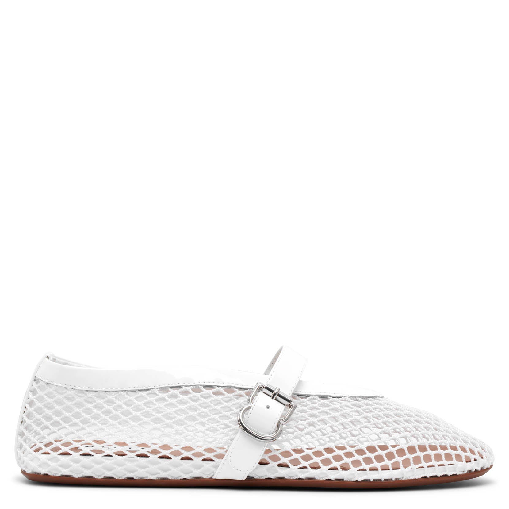 Alaïa | White mesh ballet flats | Savannahs