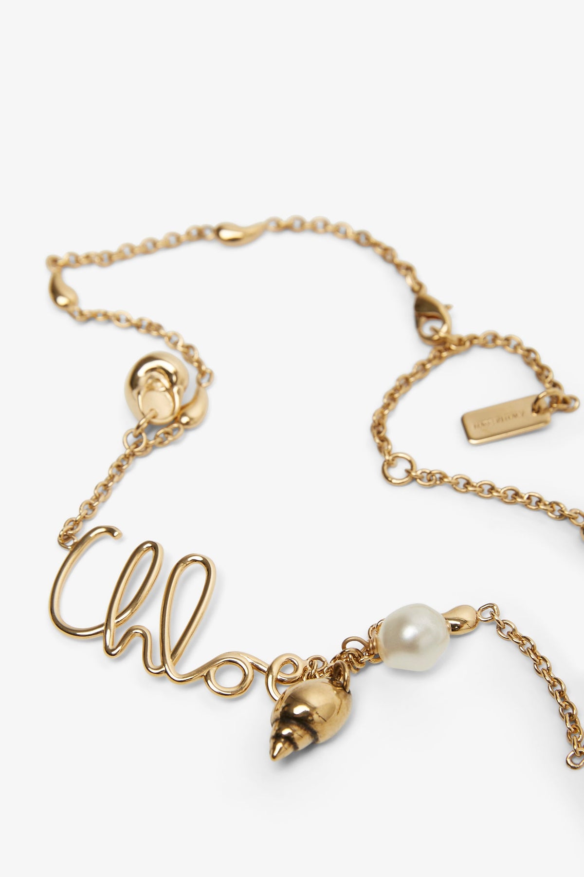 Chloé | Shells necklace in vintage gold | Savannahs