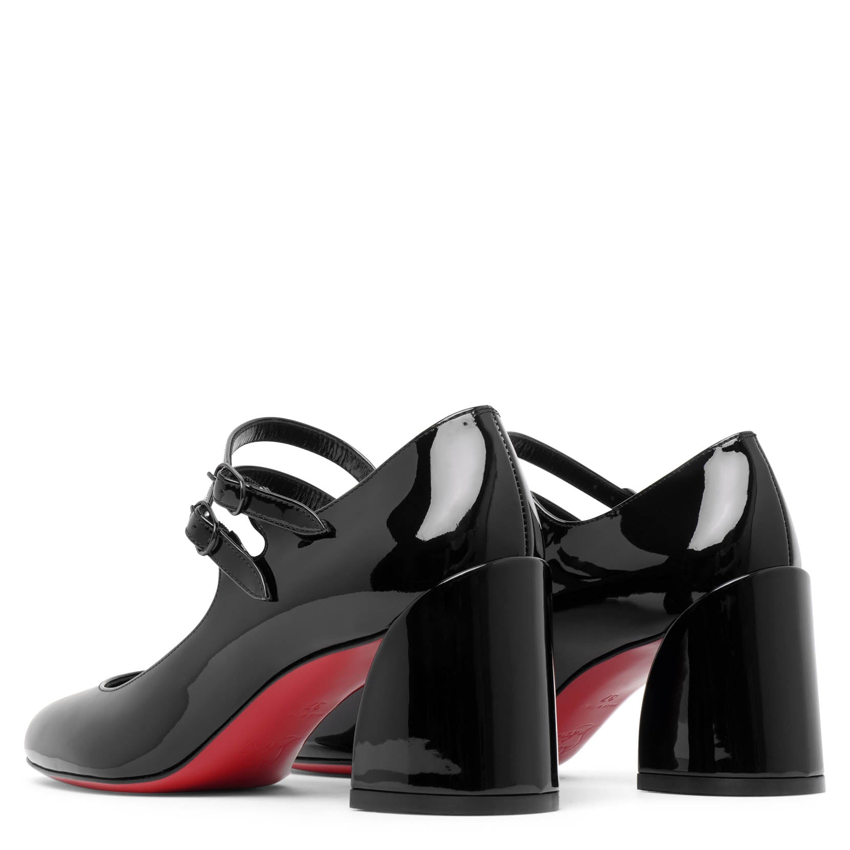 Christian Louboutin | Miss Jane 55 black patent pumps | Savannahs