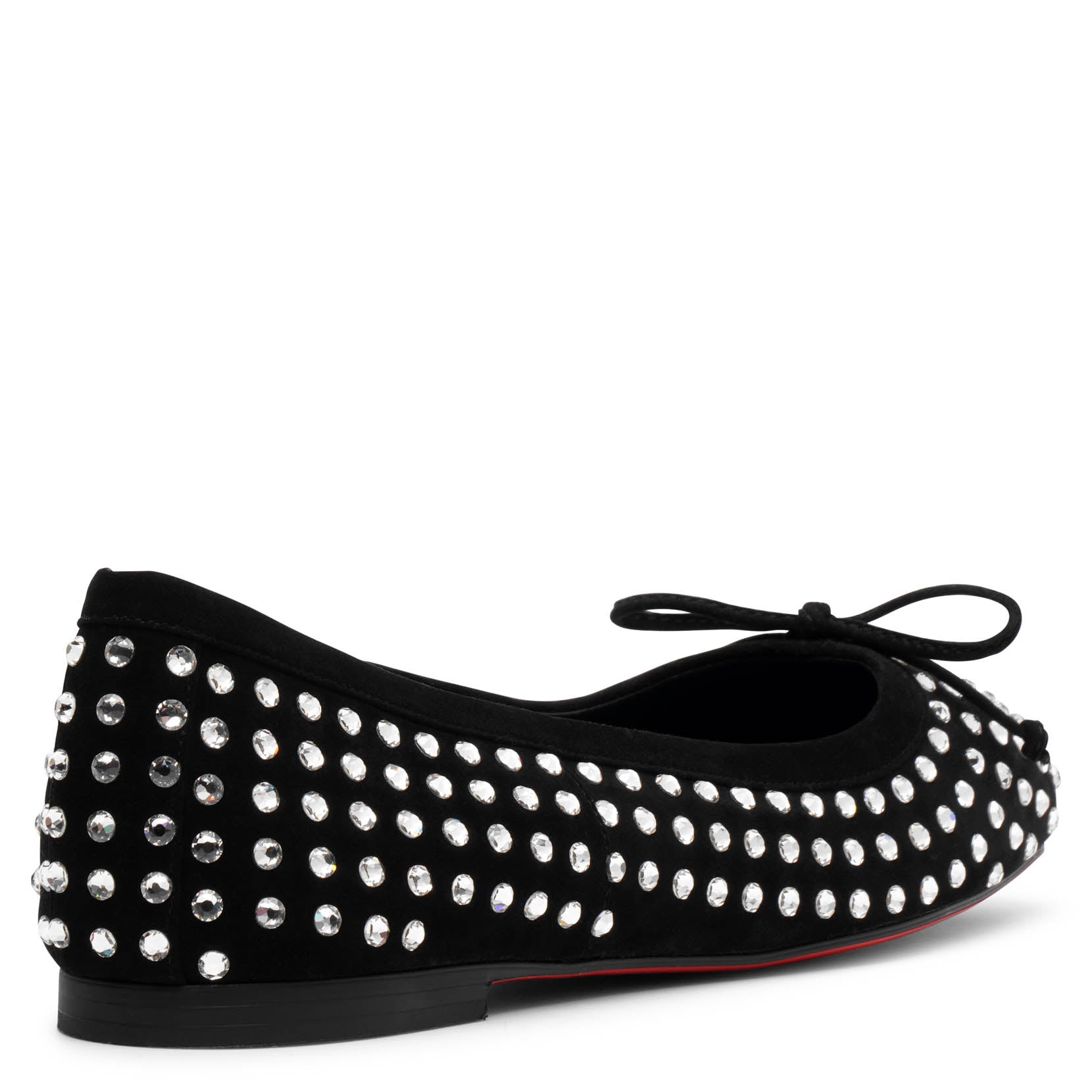 Christian Louboutin | Mamadrague black strass ballerina | Savannahs