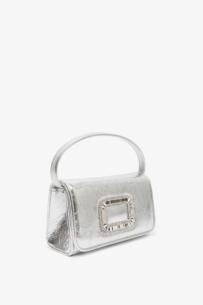 Roger Vivier | Pilgrim silver micro bag | Savannahs