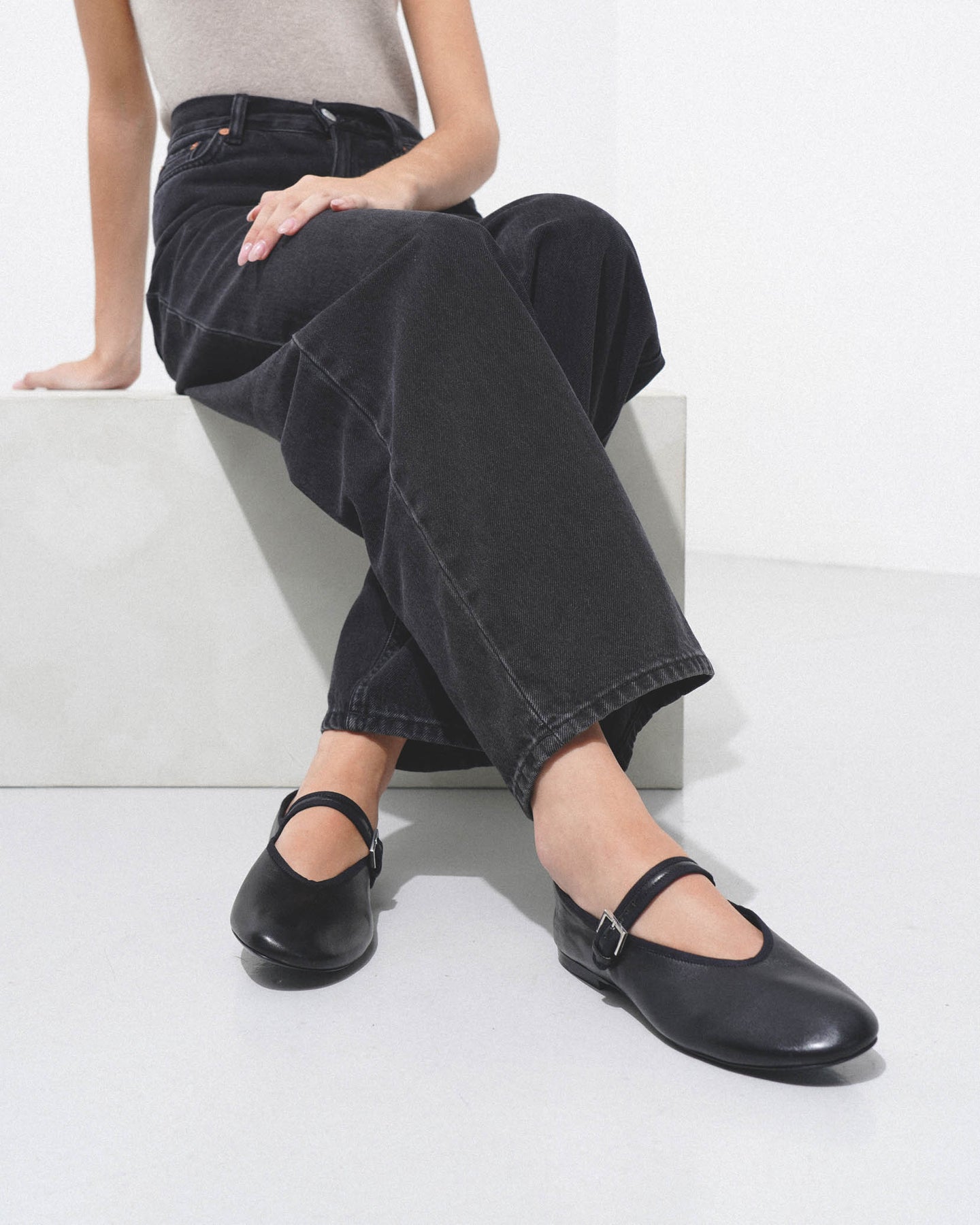The Row | Boheme MJ black flats | Savannahs