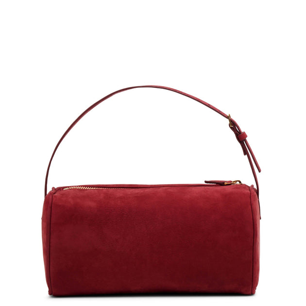 The Row | 90'S burgundy nubuck bag | Savannahs