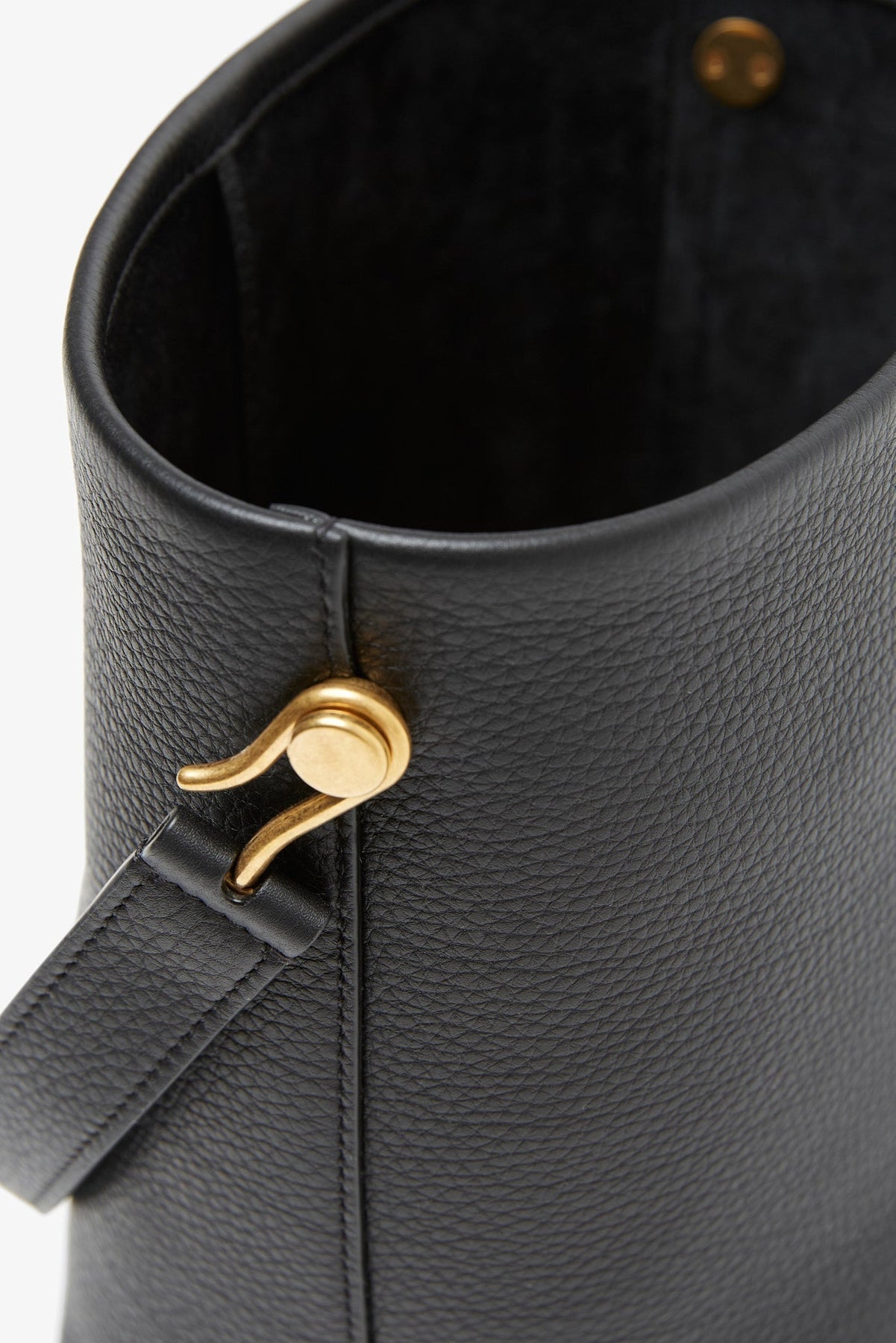 The Row | Small NS hook black tote bag | Savannahs