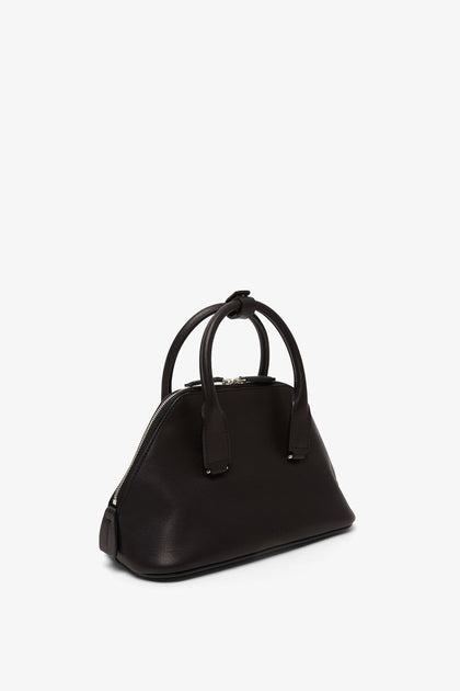 The Row | Mini Devon black leather bag | Savannahs