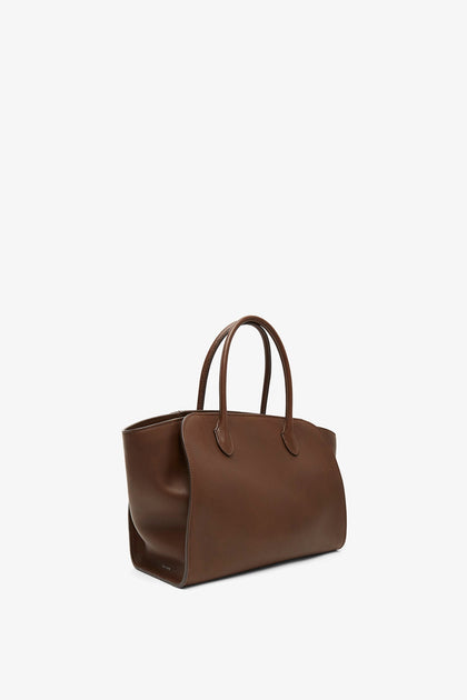 The Row | Marlo 12 dark brown tote bag | Savannahs