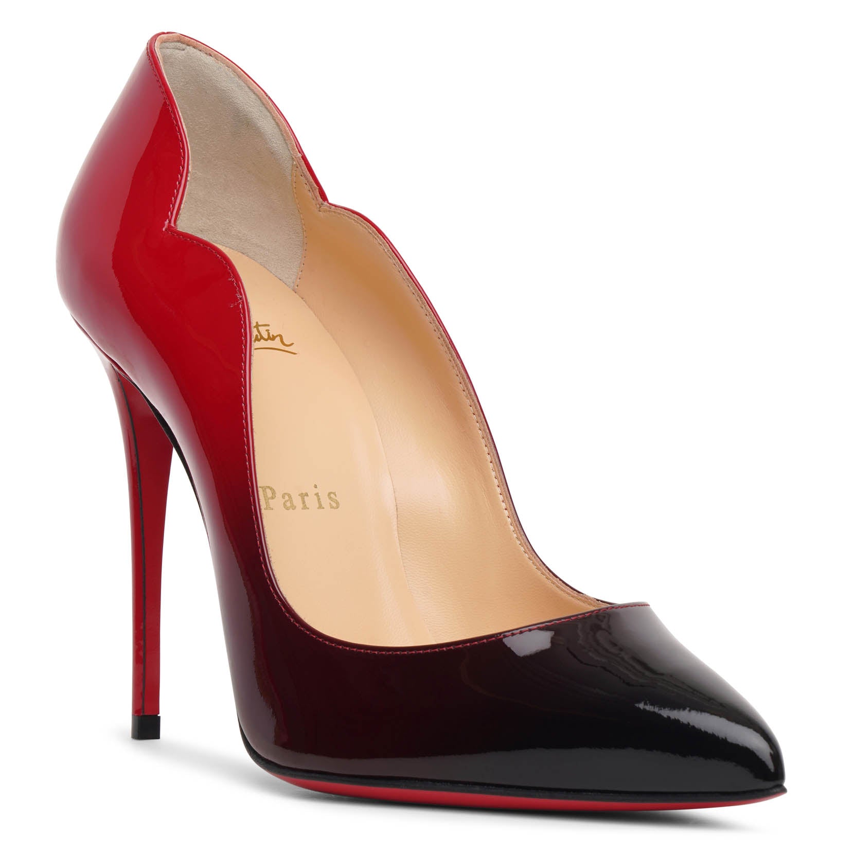 Christian Louboutin | Hot Chick 100 patent degrade pumps | Savannahs