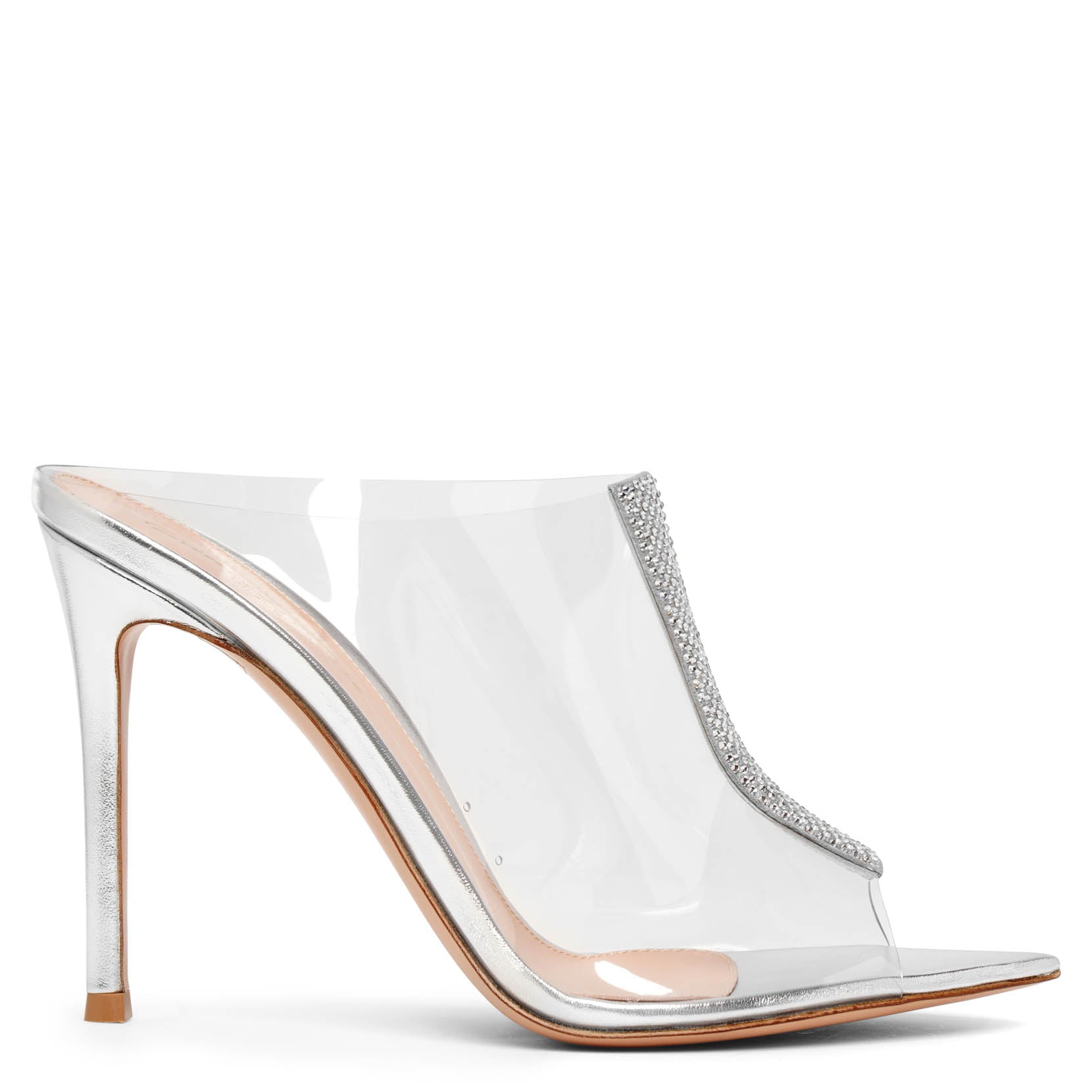 Gianvito Rossi | Sigma glass crystal mules | Savannahs