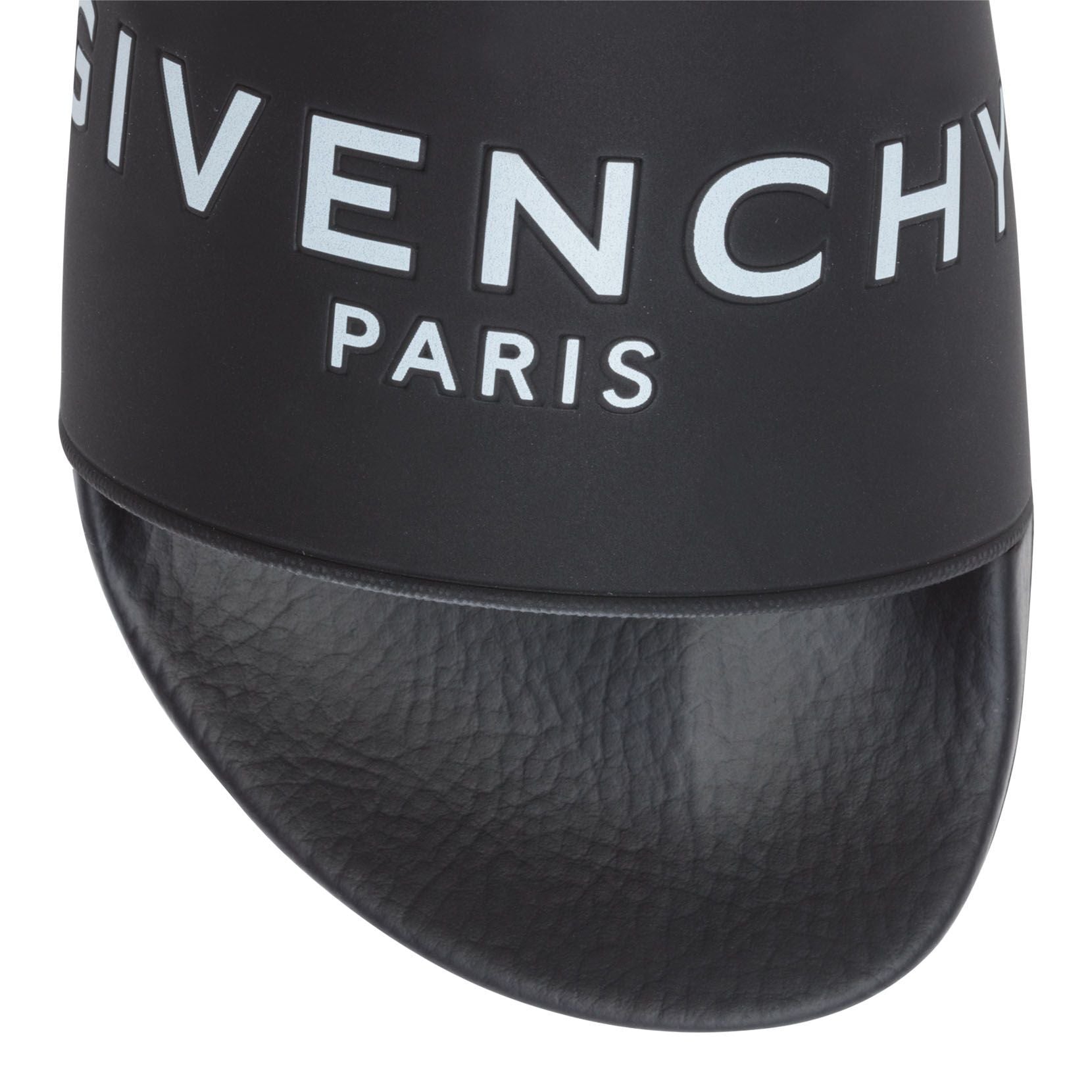 Givenchy | Black rubber slide sandals | Savannahs