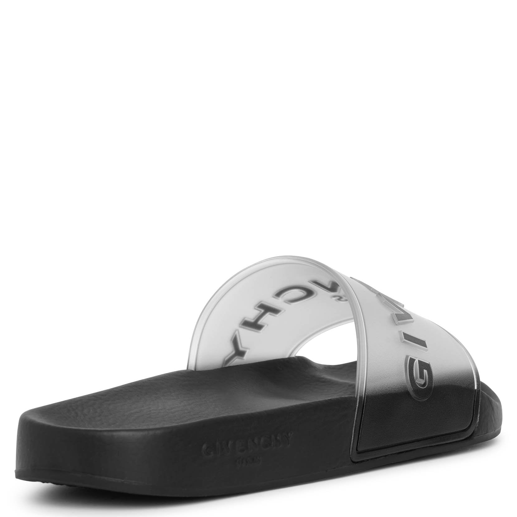 Givenchy | Givenchy Paris transparent rubber slides | Savannahs