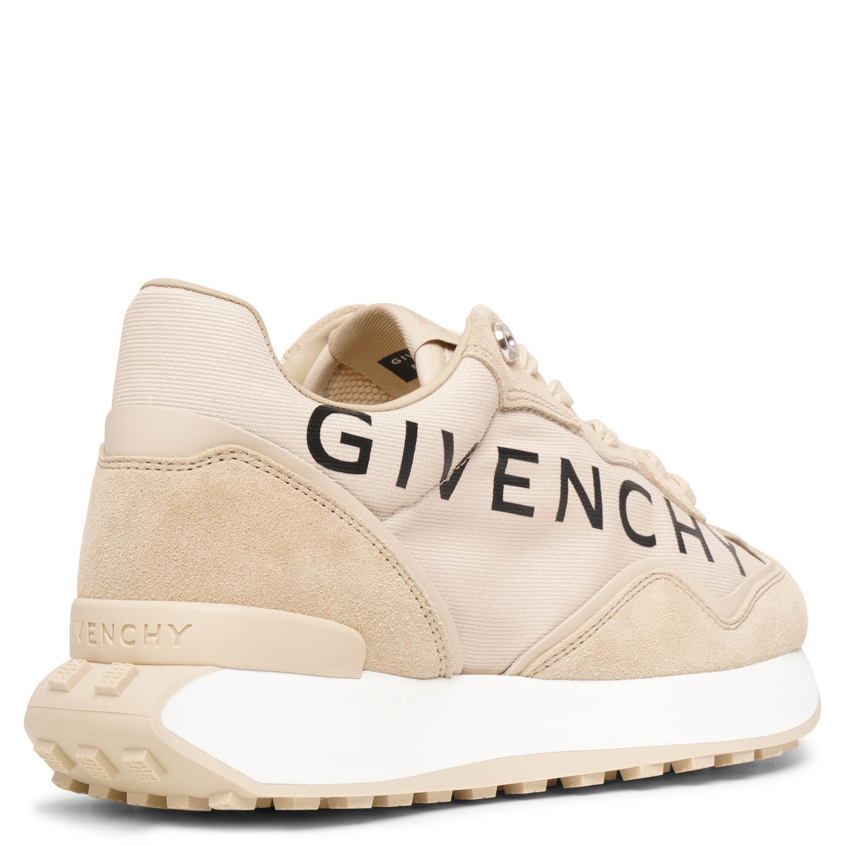 Givenchy | Giv runner beige logo sneakers | Savannahs