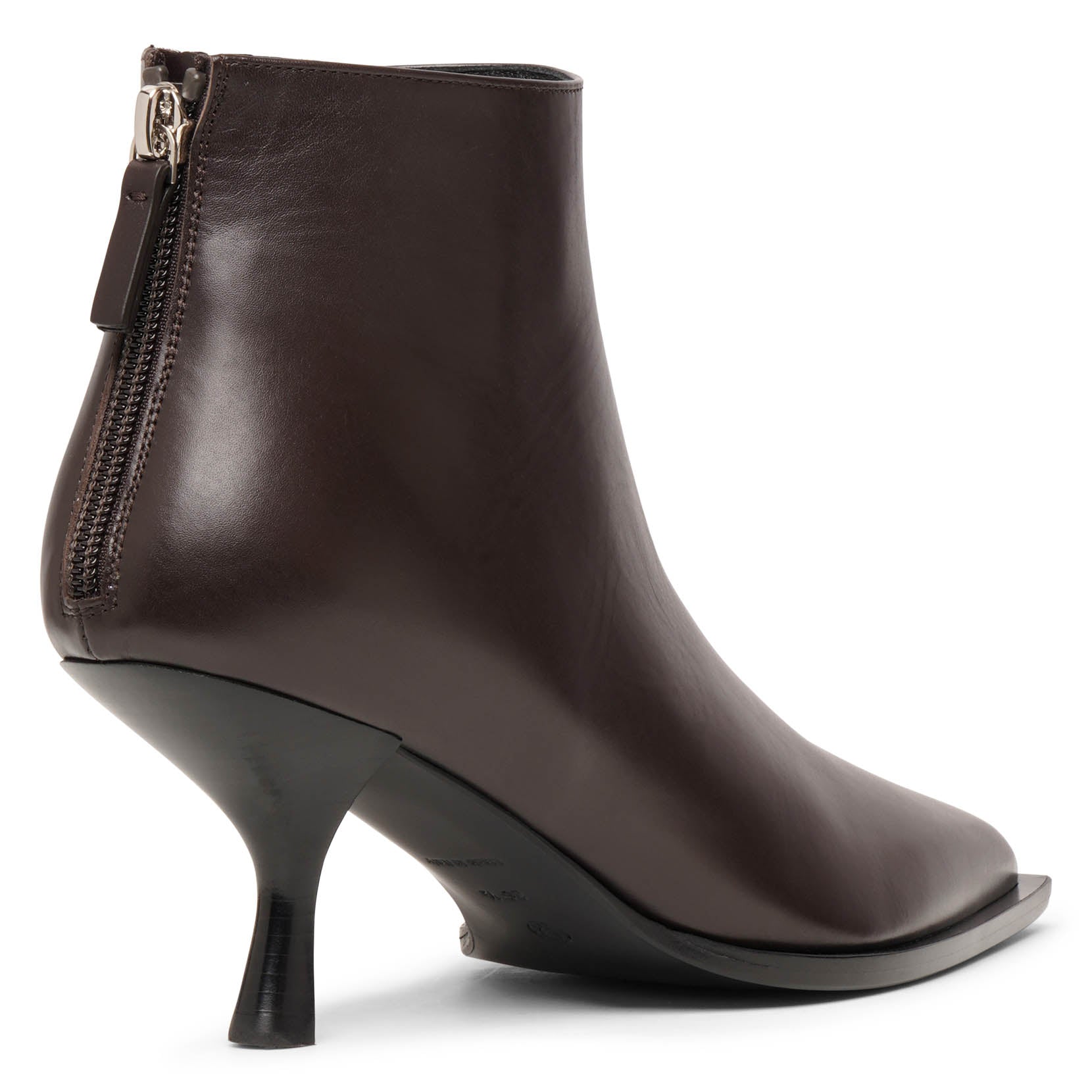 The Row | Coco dark brown leather boots | Savannahs